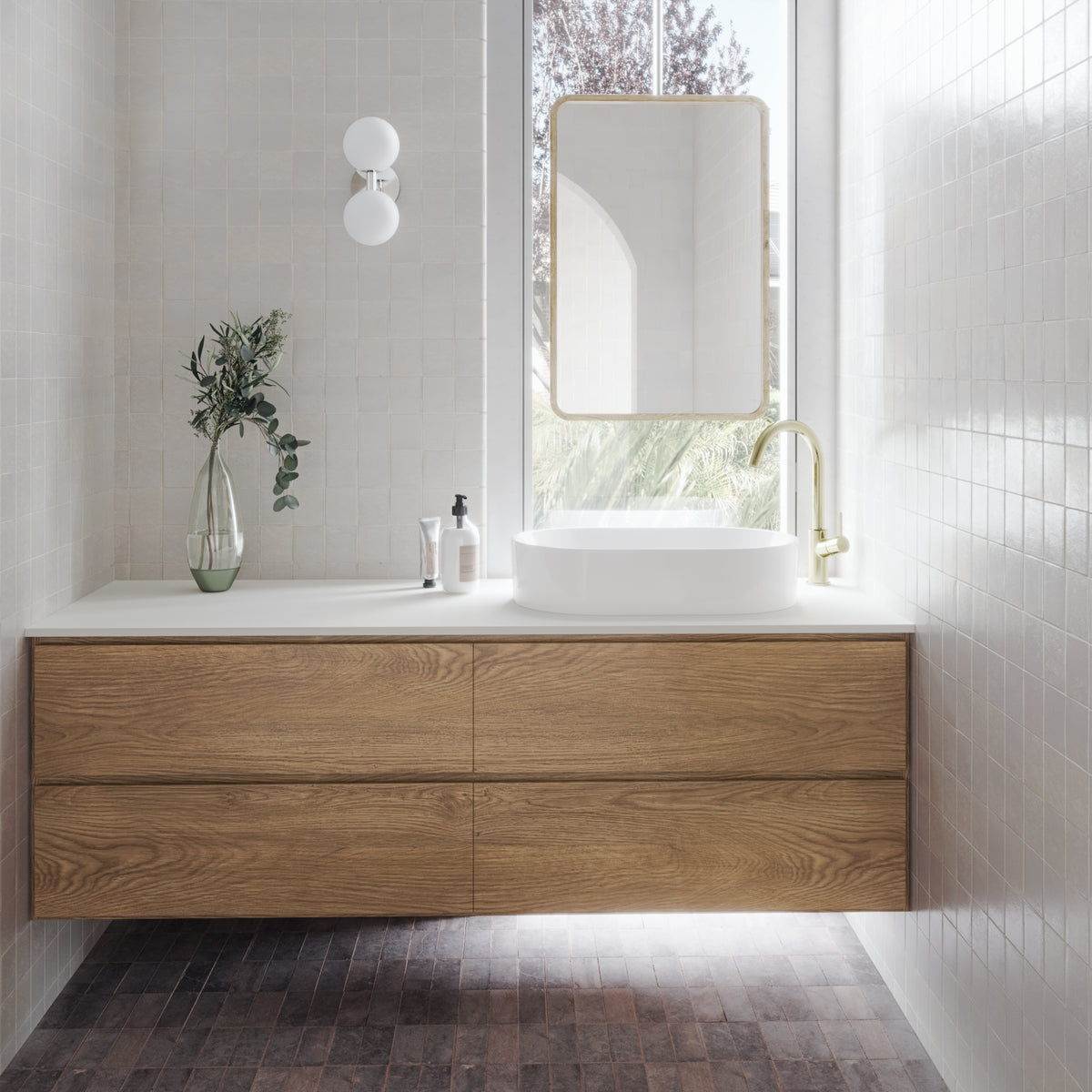 Timber Wall Hung Floating Vanities – Joinery Department