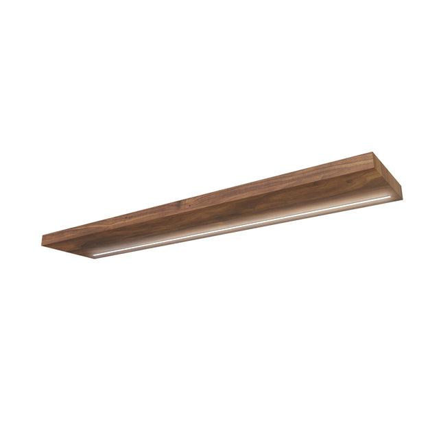 Linear Floating Timber Shelf in American Walnut – Joinery Department